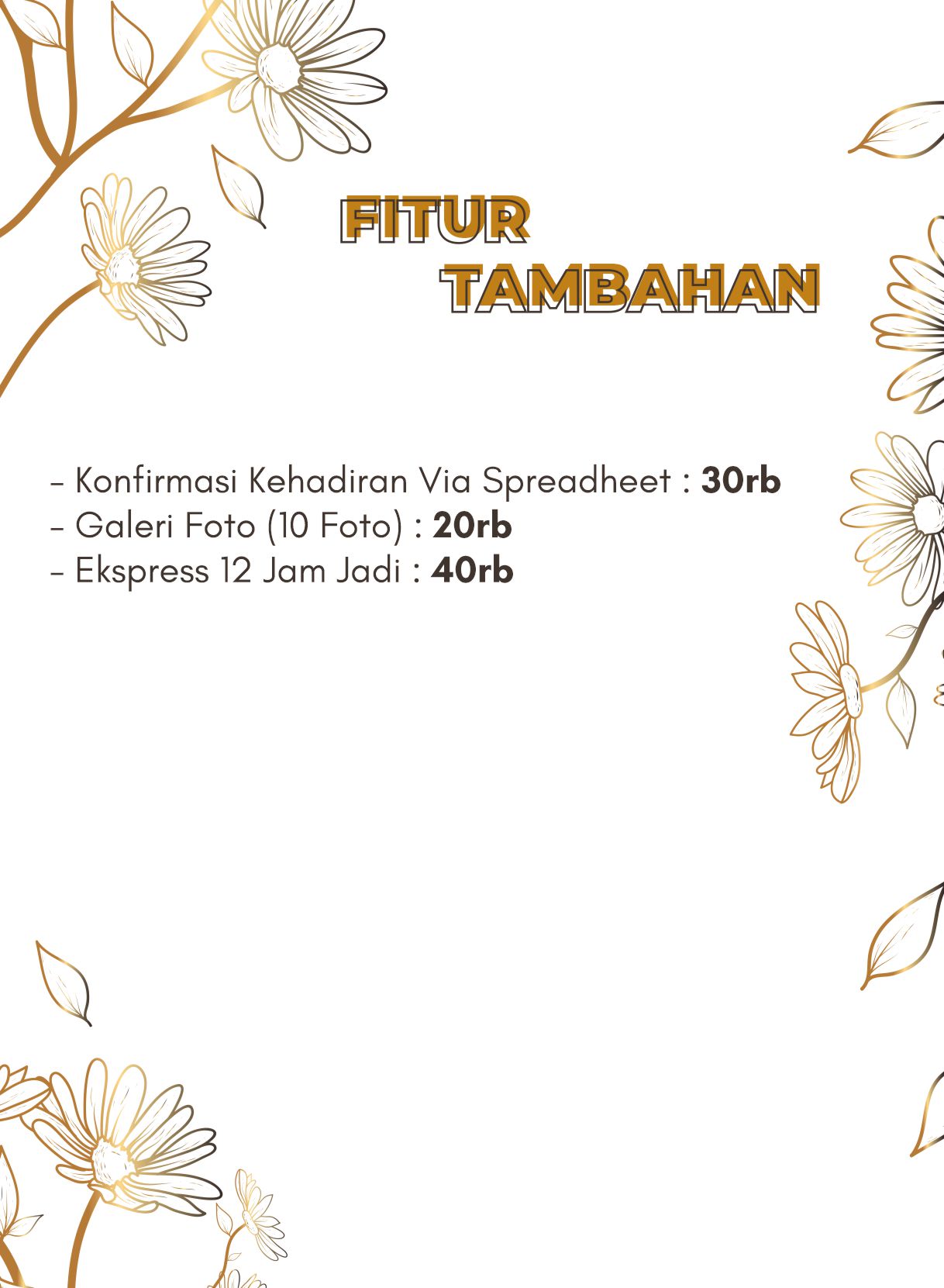 Undangan Website & Video